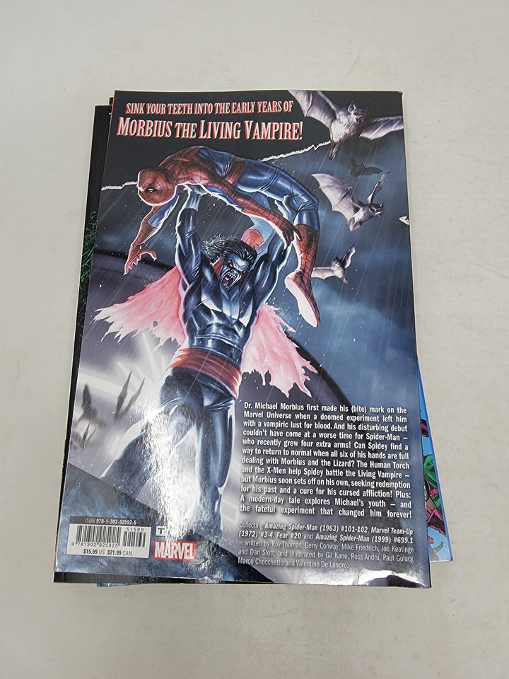 MORBIUS PRELUDES AND NIGHTMARES ~~ MARVEL TPB NEW Living Vampire Spider ...