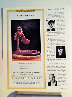 TIM CHERRY ART PIECE VTG ORIG 1996 ADVERTISEMENT | eBay