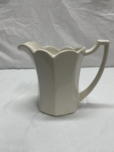 vintage McCoy Ceramic Pitcher White Country USA 7533 | eBay