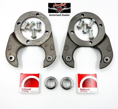 1937- 1948 Ford Disc Brake Kit Spindle Brackets Ford Lug Pattern w/ GM ...