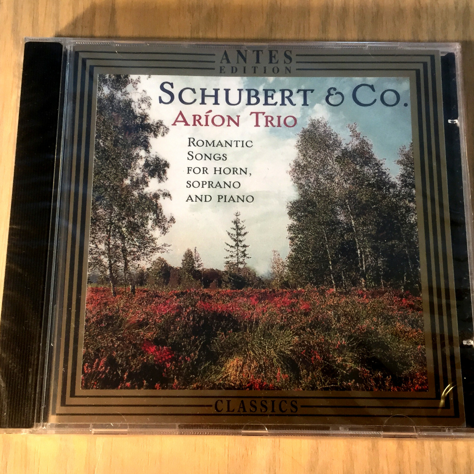Arion Trio - Schubert and Co Lieder CD Antes for sale online | eBay