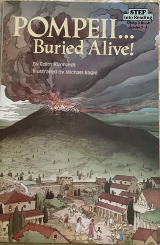 Vintage Step Into Reading Pompeii Buried Alive! By Edith Kunhardt ...