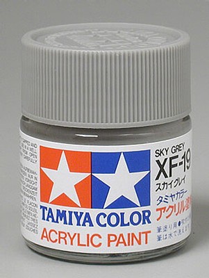 Tamiya Acrylic XF-19 Sky Gray 3/4 oz Paint Jar 81319 | eBay