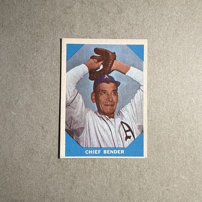 1960 Fleer #7 Chief Bender Vintage Baseball Card! EXMT+/NM | eBay