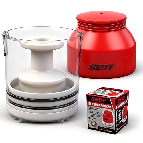 Premium Bearing Packer Kit - Effortlessly Flushes Old Grease and ...