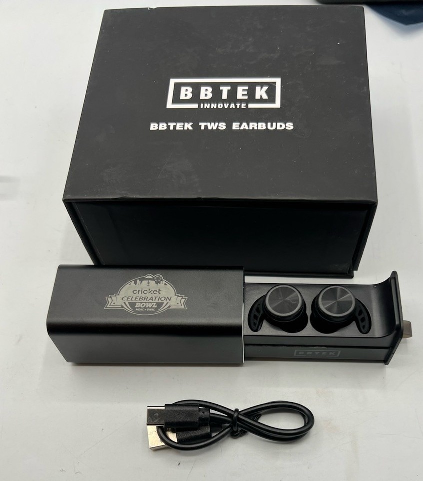 BBTEK True Wireless Earbuds BBTEK TWS w/Promo on Case | eBay