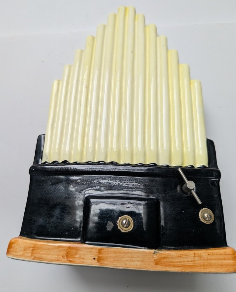 Music Box - Ceramic Pipe Organ - It Plays Music, but Obviously Missing ...