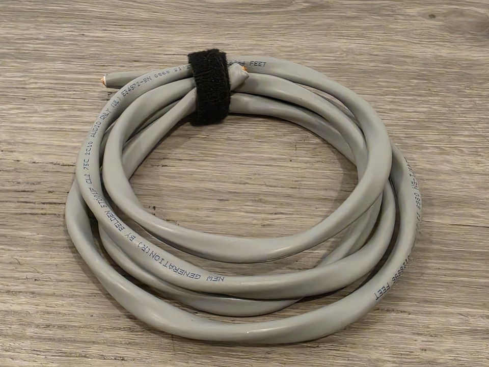 Belden 5T00UP 100 ft. 10 AWG 2C Hi-Flex Speaker Cable CL2 - 4.75 FT | eBay