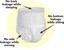 Essentials 360 Freedom Plus Pull-On Protective Underwear - Large 34”-50 ...