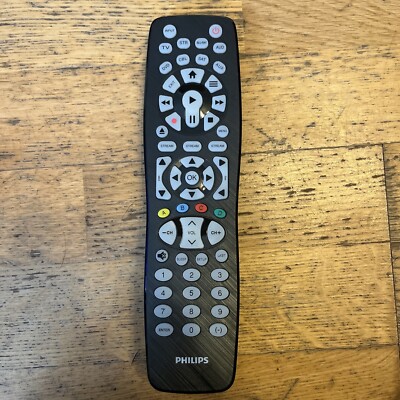 Philips 8 Device Elite Backlit TV Universal Remote SRP9488C/07 for Roku ...