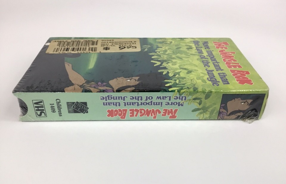 'The Jungle Book' 1990 Strand VCI VHS TAPE RARE NEW SEALED FAST~FREE ...