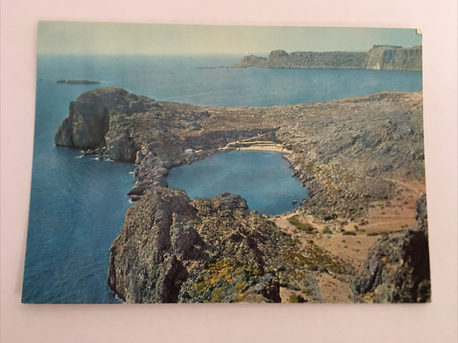 Rhodes Lindos The Small Harbour Of The Apostle Paul Greece Postcard | eBay