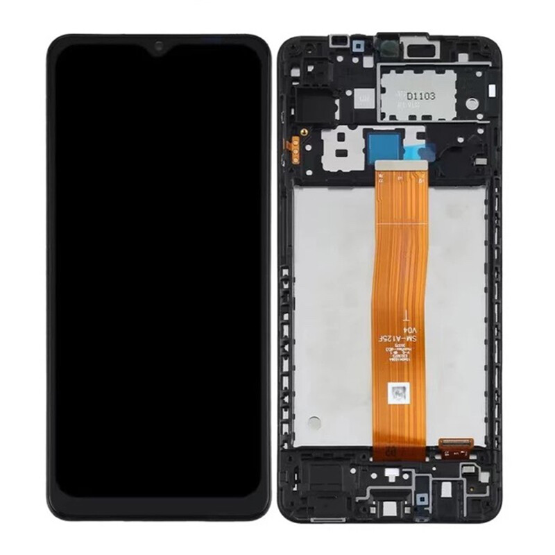 OEM LCD Display+Touch Screen With Frame For Samsung Galaxy A12 A125F ...