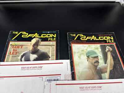 Falcon File Mag - gay interest - 2 mags - 1977 & 1978 -FREE SHIPPING | eBay