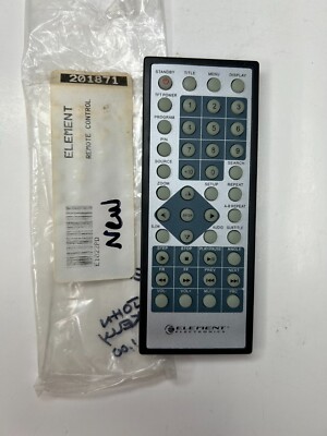 Element E1022PD E900PD Portable DVD Player Remote Control, OEM NOS | eBay