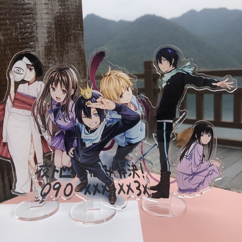 Noragami Yato Iki Hiyori Yukine Acrylic Standing Figure Desktop Decor ...