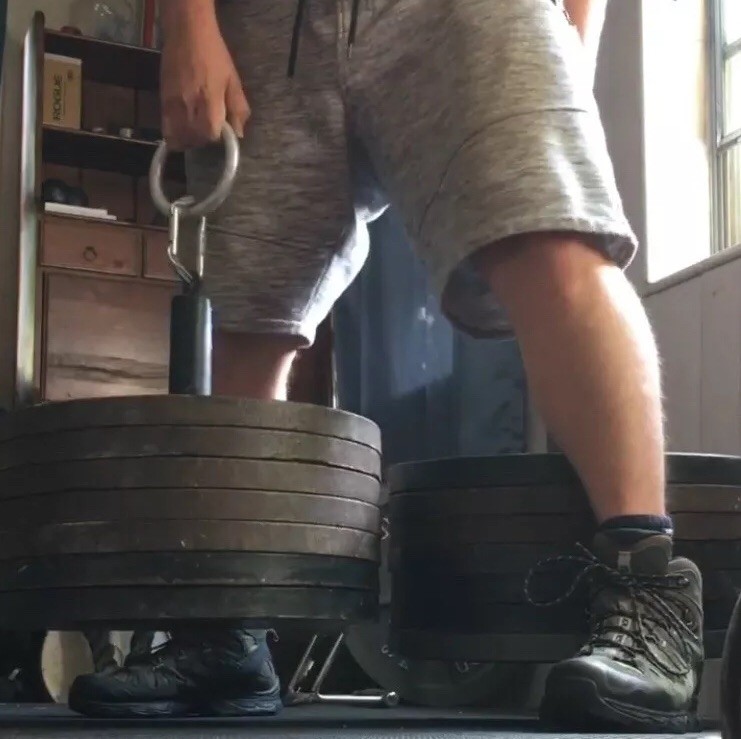 Dinnie Stone Trainer Handle Strongman Highland Games Powerlifting ...