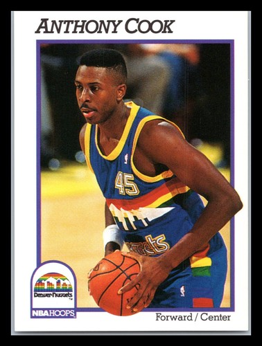 1991-92 Hoops #355 Anthony Cook | eBay