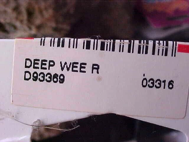 OLD Hard to Find REBEL DEEP WEE-R CRANKBAIT Lure in Color #69 See PIC ...