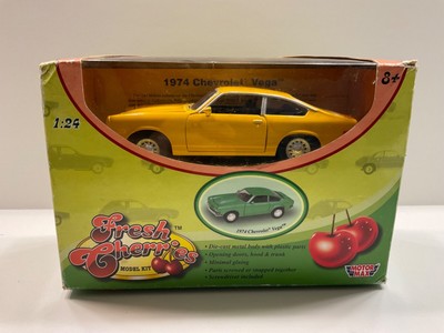 MOTOR MAX FRESH CHERRIES 1974 CHEVROLET VEGA MODEL KIT - 1:24 SCALE ...