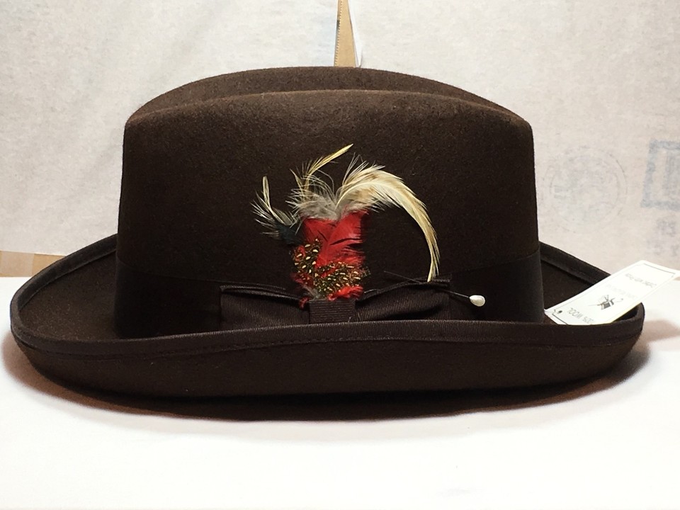 New Capas Godfather Wool Men's Hat black/Red/Navy/Royal/Burgundy/Grey ...