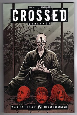 CROSSED: BADLANDS #40 GERMAN ERRAMOUSPE RED CROSSED VARIANT COVER ...