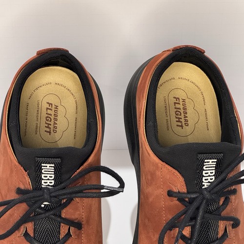 Samuel Hubbard Flight Rust Nubuck Brushed Leather Shoe Sneaker Men’s 11 ...