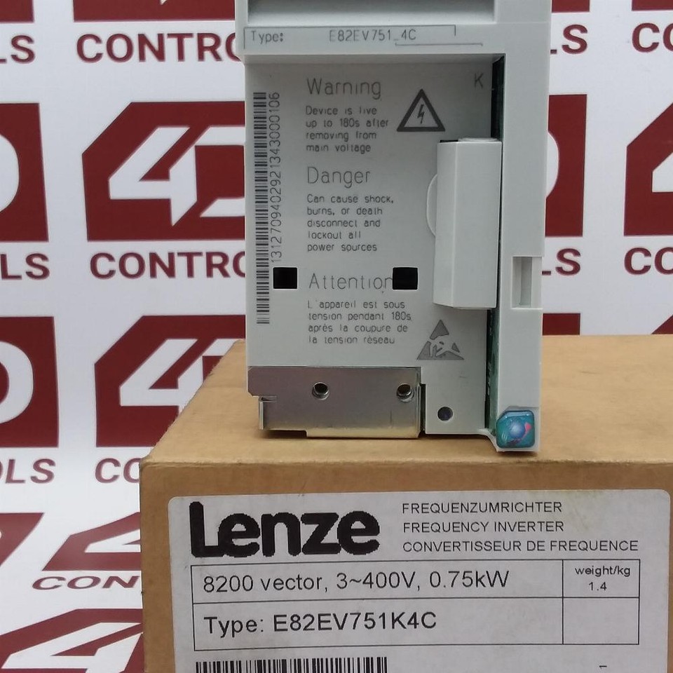 E82EV751K4C | Lenze | 8200 Vector | Frequency Inverter, Opened | eBay