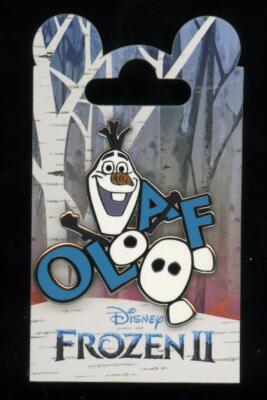 DLP DLRP Paris Olaf Name Frozen II Disney Pin 139271 | eBay