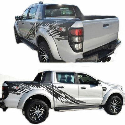 Graphics Mud Splash Mark Sticker For Ford Ranger Wildtrak Pickup Truck ...
