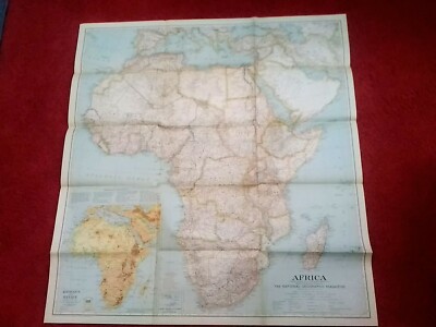 Africa - National Geographic Maps