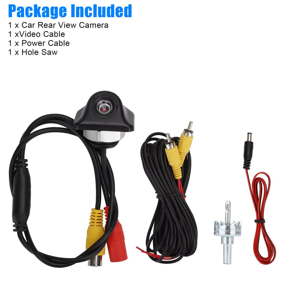 Car Rear View Backup Reverse Camera 170° CMOS LED HD Night Vision ...
