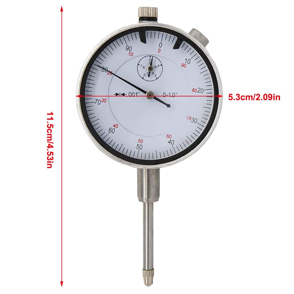 0-1" Dial Test Indicator / DTI Guage / Clock Gauge TDC Precision ...