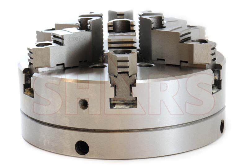 Shars 10" 6 Jaw Adjustable Universal Lathe Chuck .0005" TIR ...