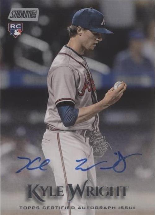 2019 Topps Stadium Club - Autographs Kyle Wright #SCA-KW (AU, RC) for ...