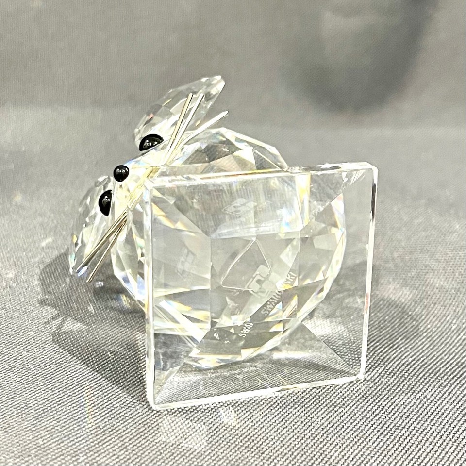 Swarovski Crystal Mouse Spring Tail Figurine in Box 7631 NR 040 | eBay