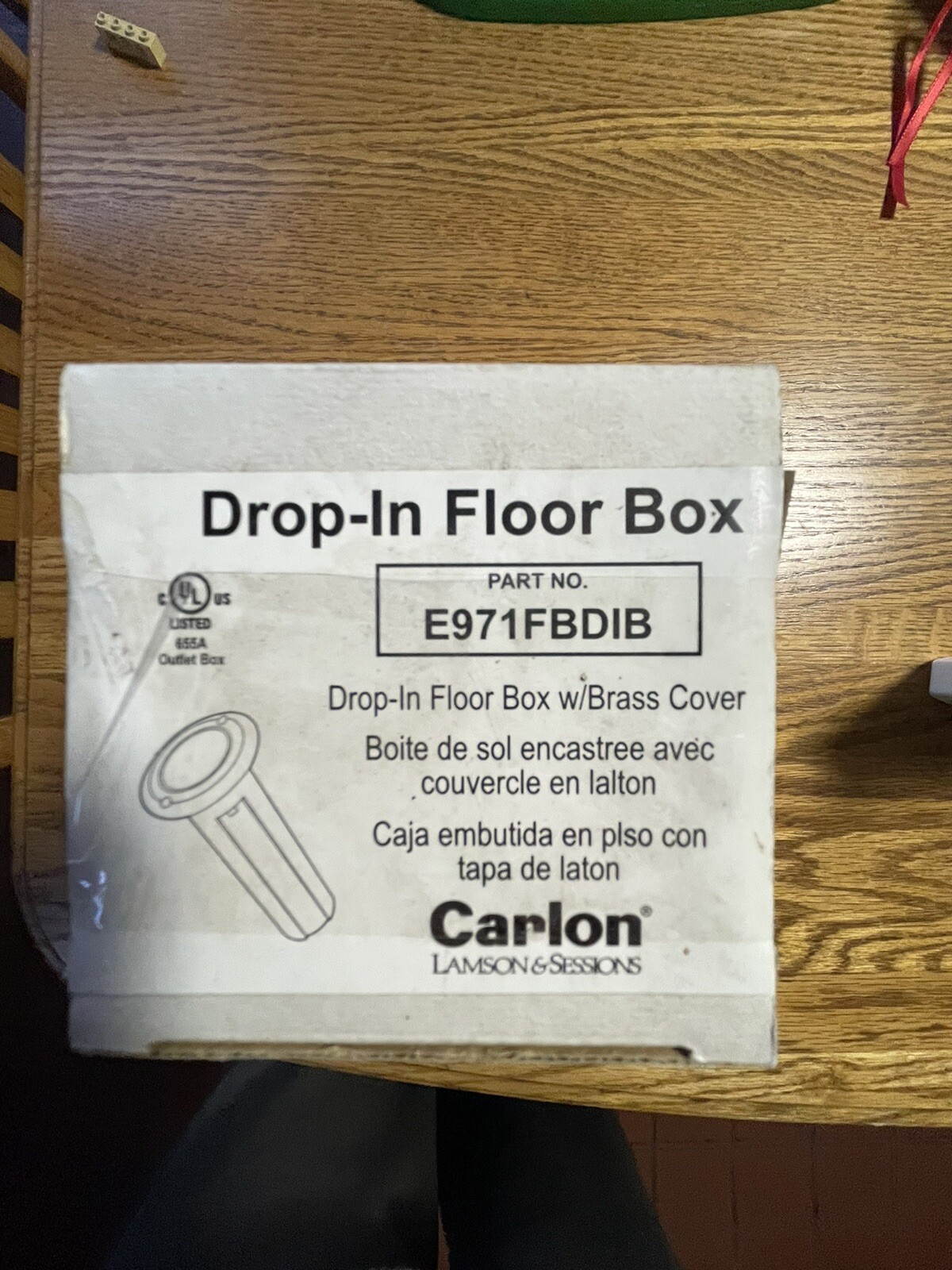 Carlon E971FBDI-2 Drop In Floor Box Kit - Quantity 5 | eBay