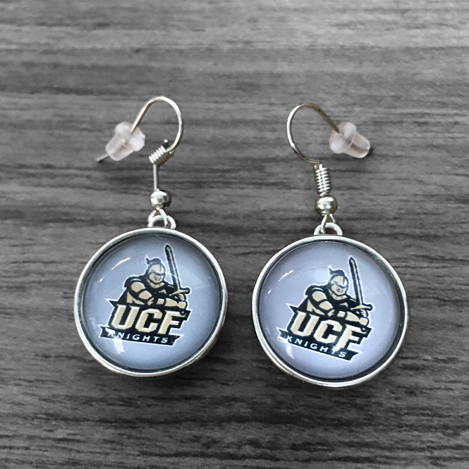 Snap Jewelry UCF Knights Glass Sports 18-20mm Fits Ginger Charms ...