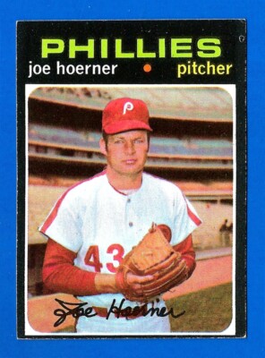 1971 Topps BASEBALL SET BREAK #166 JOE HOERNER EXMINT PHILLIES (DC1) | eBay