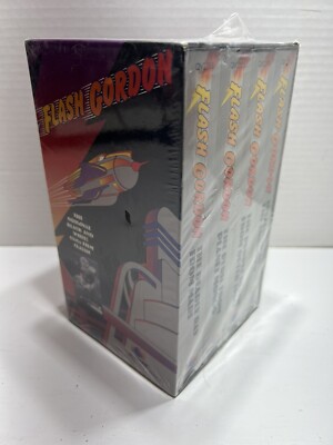 Sealed! The Original Flash Gordon VHS 4 Tape Set Collector's Edition by ...
