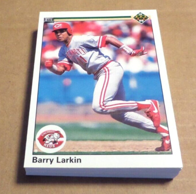Cincinnati Reds Barry Larkin 1990 Upper Deck Team Set 31 Cards | eBay