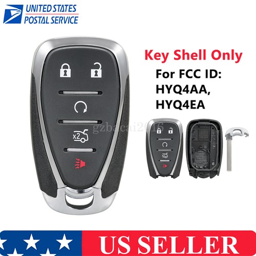 For 2016 - 2022 Chevrolet Malibu Remote Key Fob Shell Case Cover HYQ4AA ...