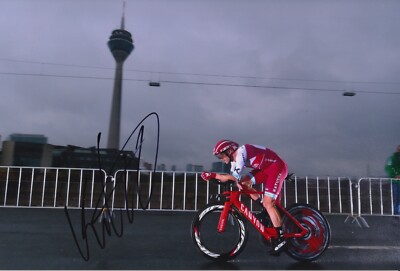 ALEXANDER KRISTOFF HAND SIGNED 12X8 PHOTO CYCLING AUTOGRAPH TOUR DE ...