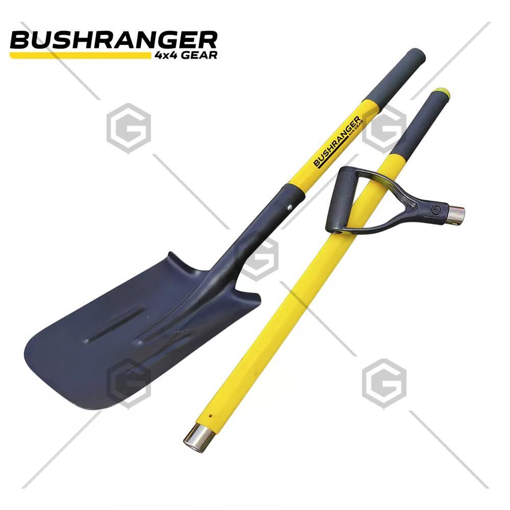 Bushranger 4x4 Gear Long Handle Shovel D-Handle Spade SMulti-Use For ...