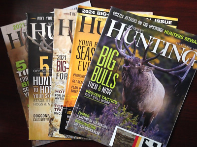 5 Magazine lot. Petersen's Hunting lot. 2021-2024 | eBay