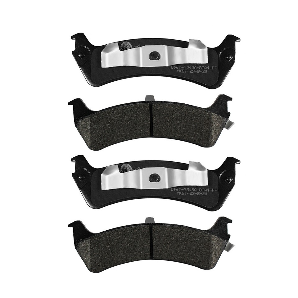 Front And Rear Ceramic Disc Brake Pads For 2001 - 2003 Ford Explorer ...