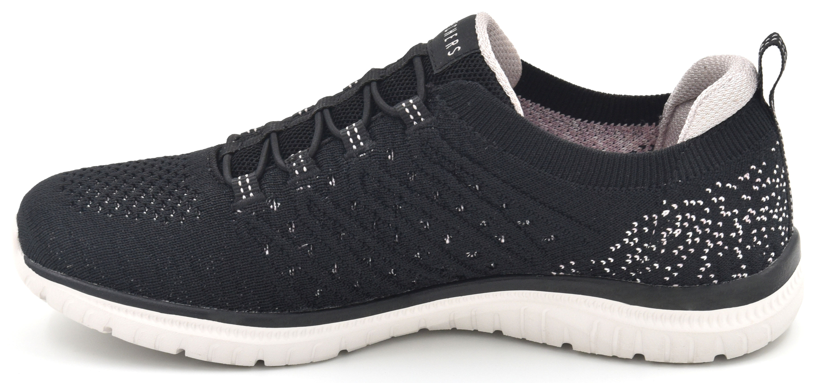 Skechers Women's Virtue - Show Runner Slip-On Sneaker 104437 BKPK | eBay