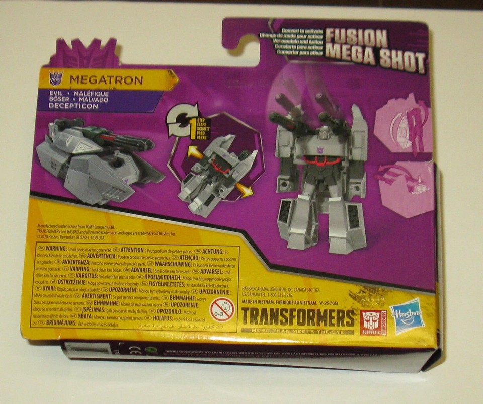 Transformers Cybererse Megatron Fusion Mega Shot MB 2020 FREE SHIPPING ...