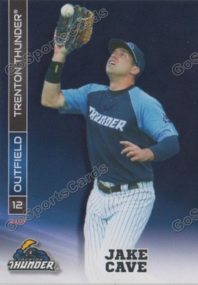 2017 Trenton Thunder Jake Cave RC Rookie NY Yankees | eBay