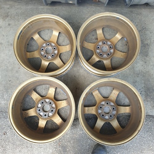 JDM Rays eng Sti 16" wheels 100x5 for subaru sf5 gf8 gc8 forester wrx ...